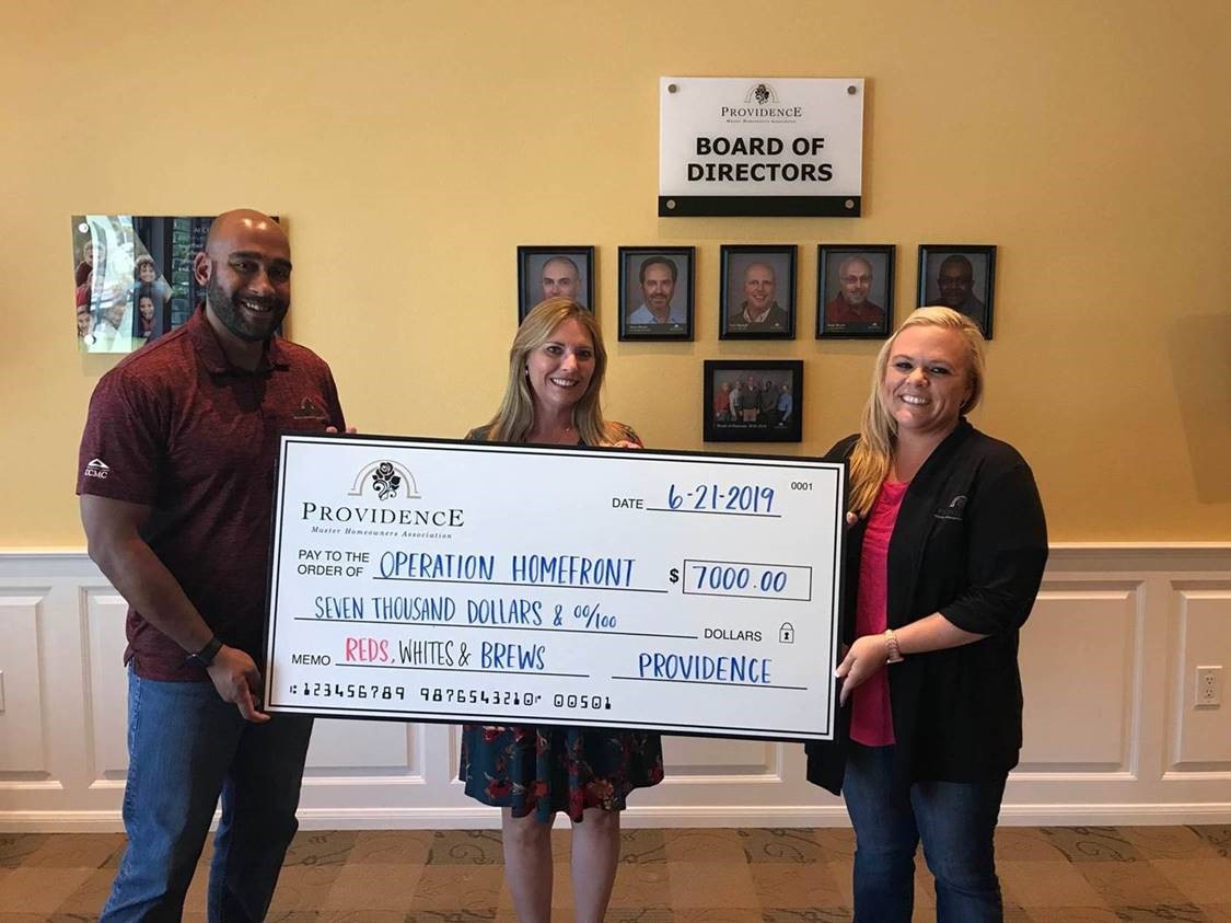 Providence Community Raises Funds for Operation Homefront - Nevada ...