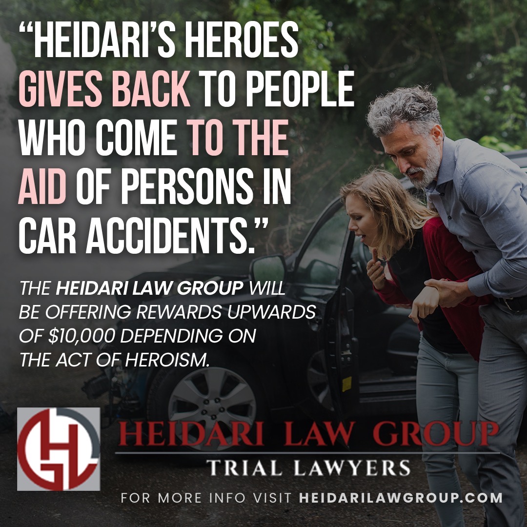Heidari Law Groups Rolls Out New Community Initiative - "Heidari's ...