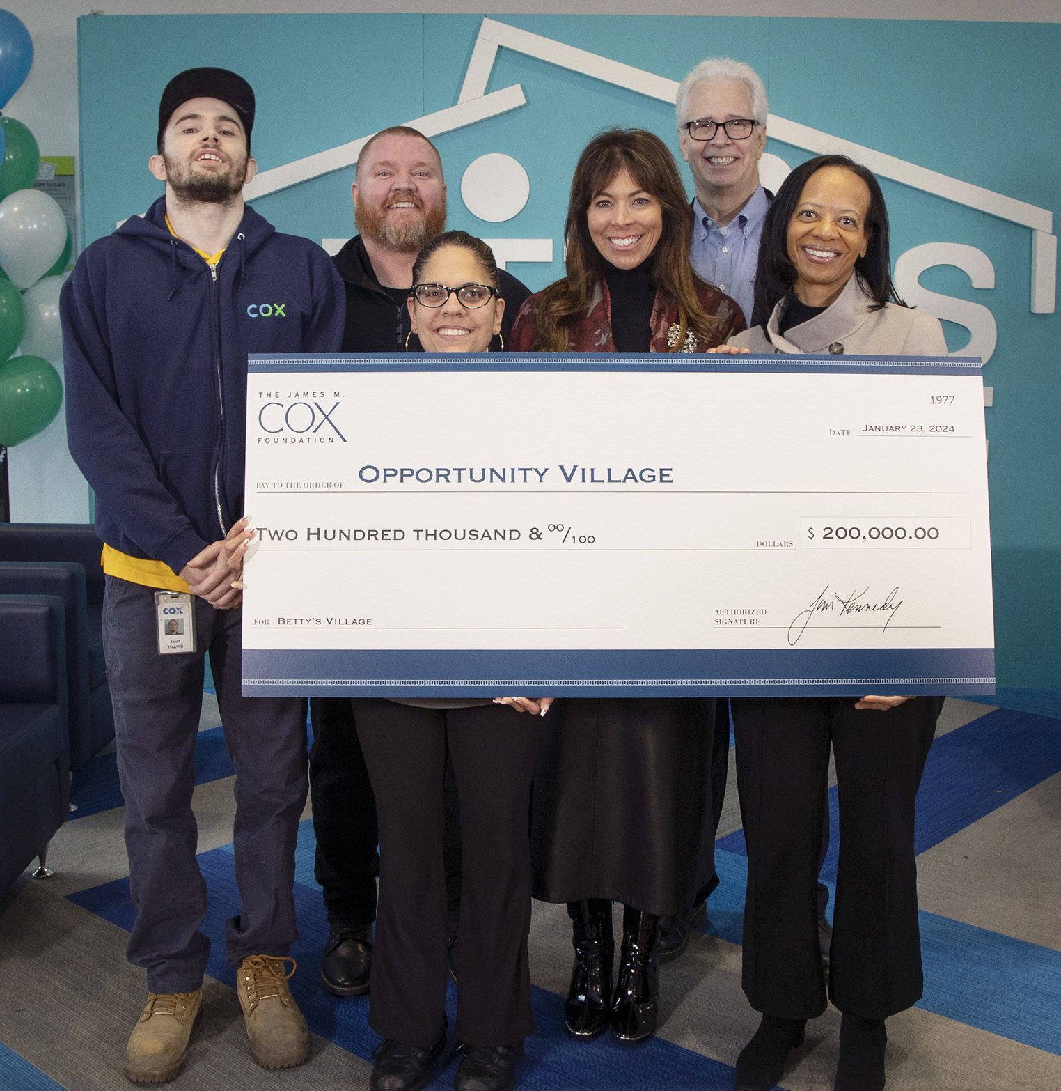 The James M. Cox Foundation Awards $200,000 to Opportunity Village’s ...