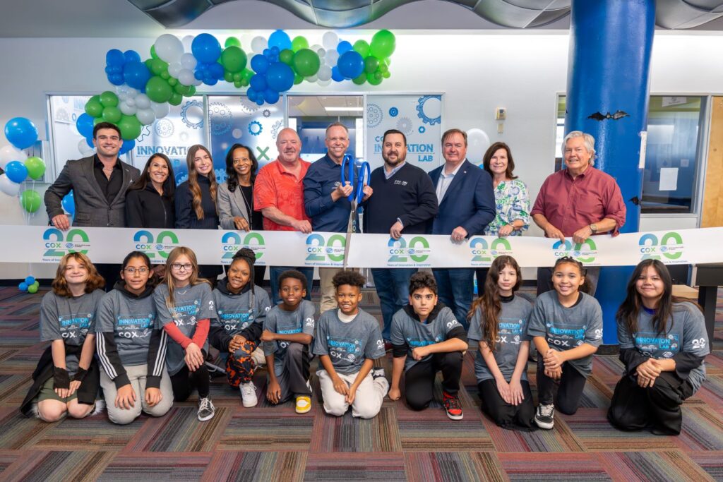 Cox Innovation Lab unveiled at Jackie Gaughan Boys & Girls Club ...