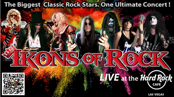 IKONS OF ROCK Now Open at Hard Rock Cafe Las Vegas - Nevada Business ...